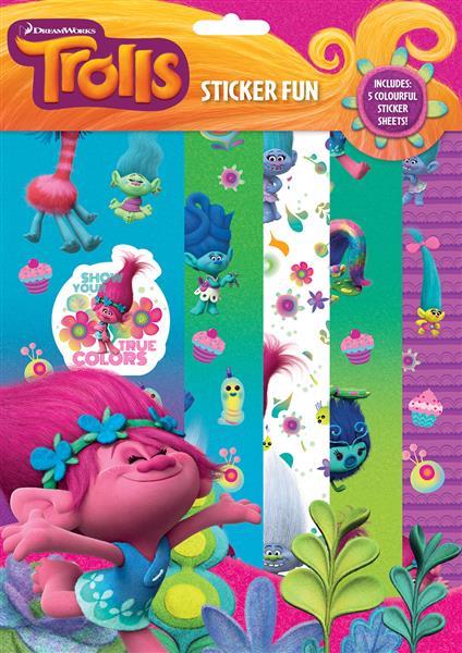Trolls Sticker Fun - Skatollet.no