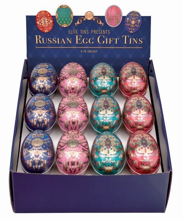 Russian Eggs 4 assorted (24) - Skatollet.no